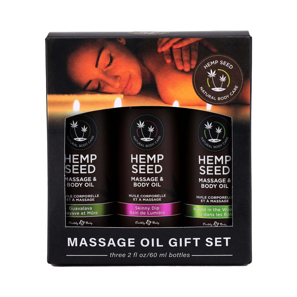 Earthly Body Massage Oil Gift Set Box – The Lube Company